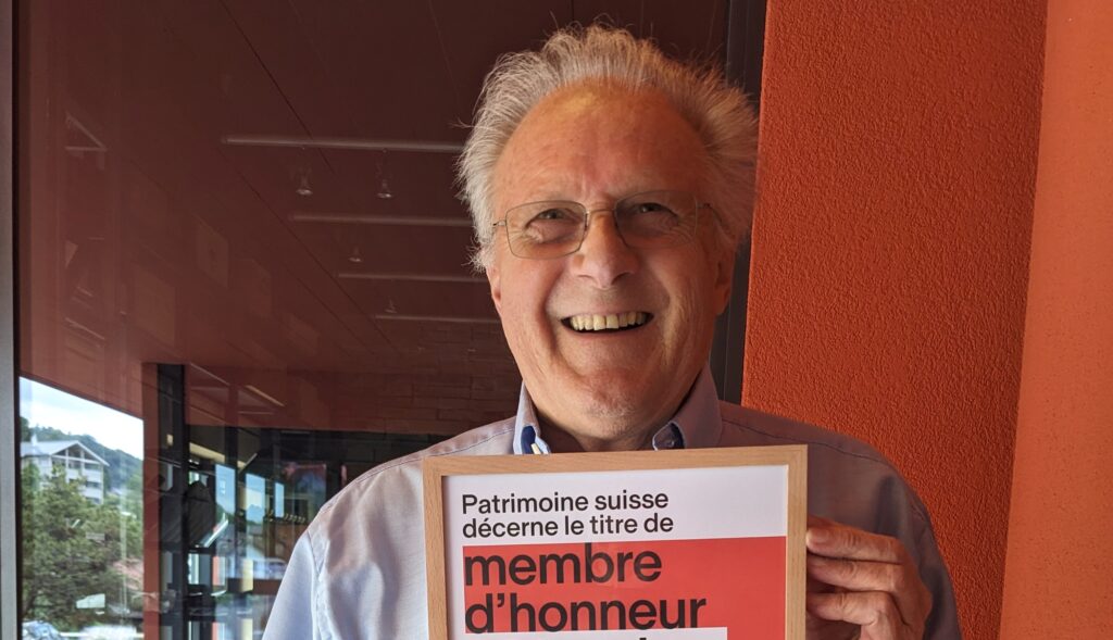 Denis Buchs nommé membre d'honneur de Patrimoine suisse - Patrimoine ...